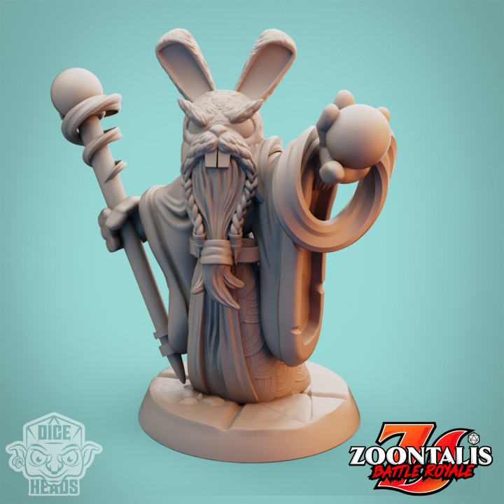 3D Printable Rabbit Collection (pre-supported included) by Dice Heads