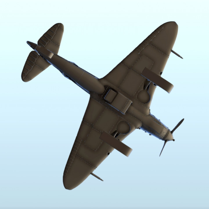 3D Printable Yakovlev Yak-2 (on skis version) - Soviet army WW2 Second ...