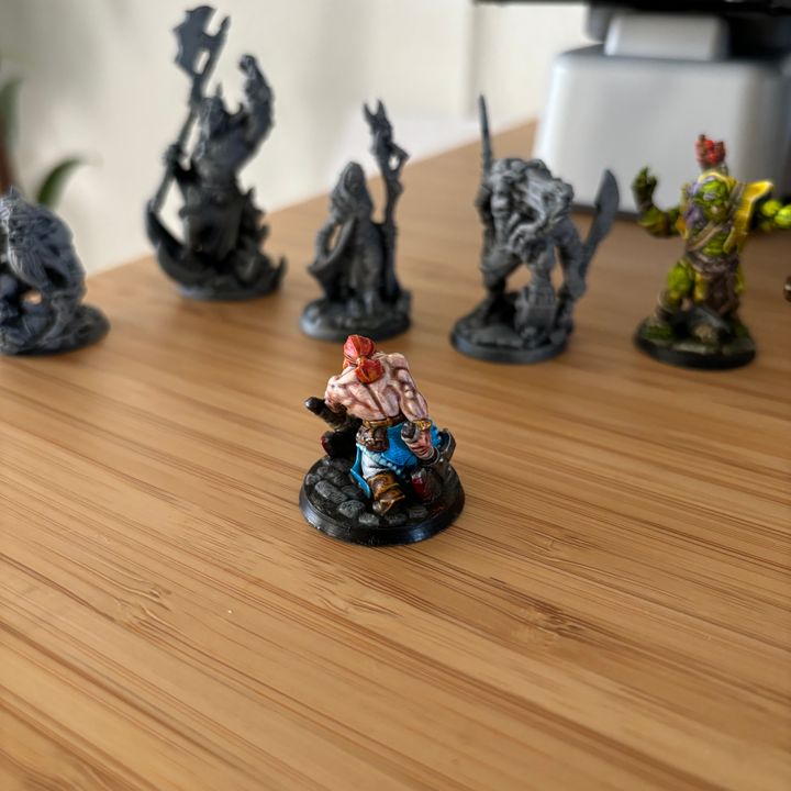 3D Print of Arbiter Miniatures Kickstarter 7: The Dwarven Lords by delimb