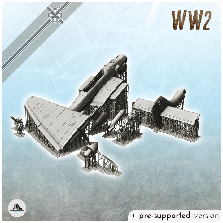 3D Printable Junkers Ju 87 Stuka - Germany Eastern Western Front ...