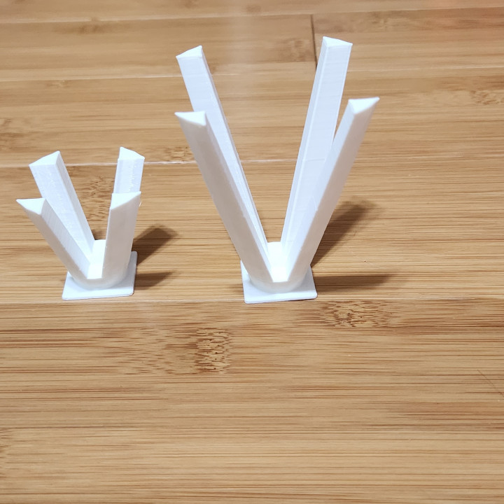 3D Printable Matchbox Car Track Stand by Thomas Pedersen