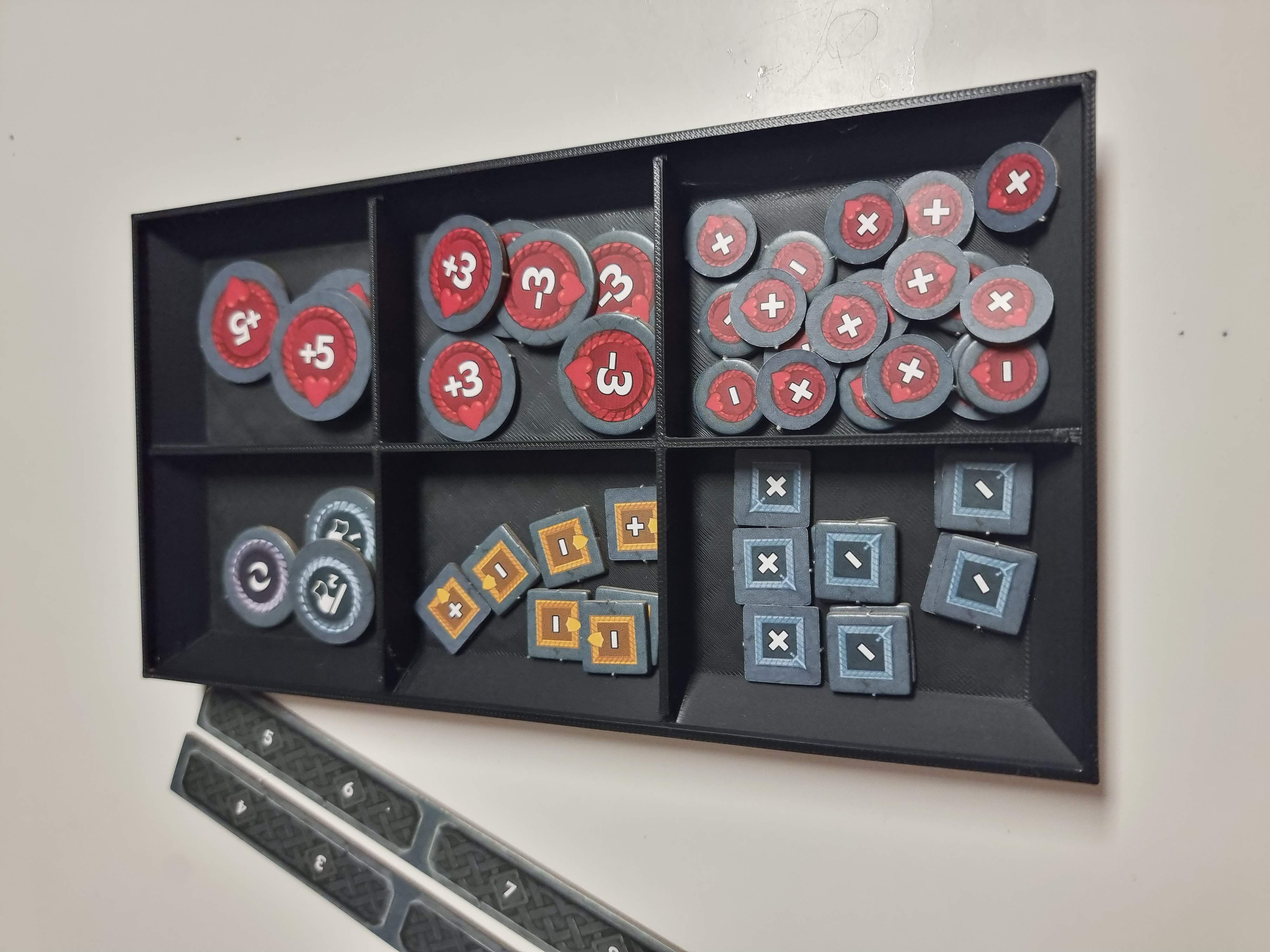 3D Printable AnySize Token Box by Svend Feldt