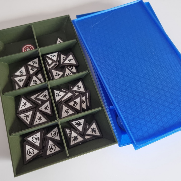 3D Printable AnySize Token Box by Svend Feldt