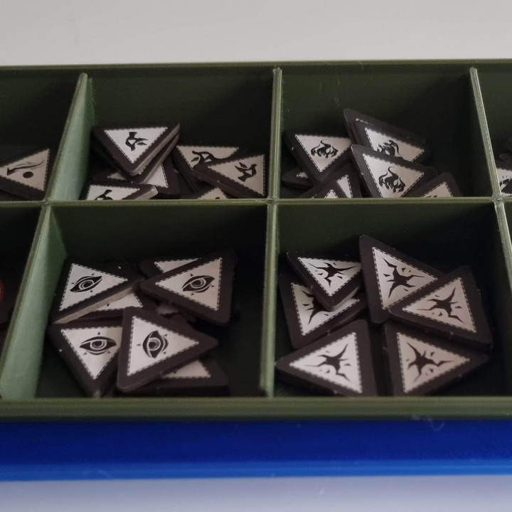 3D Printable AnySize Token Box by Svend Feldt
