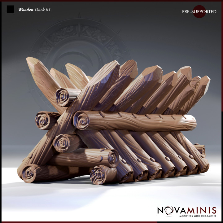 3D Printable The Black Blood Company: Catapult Crew by NOVAMINIS