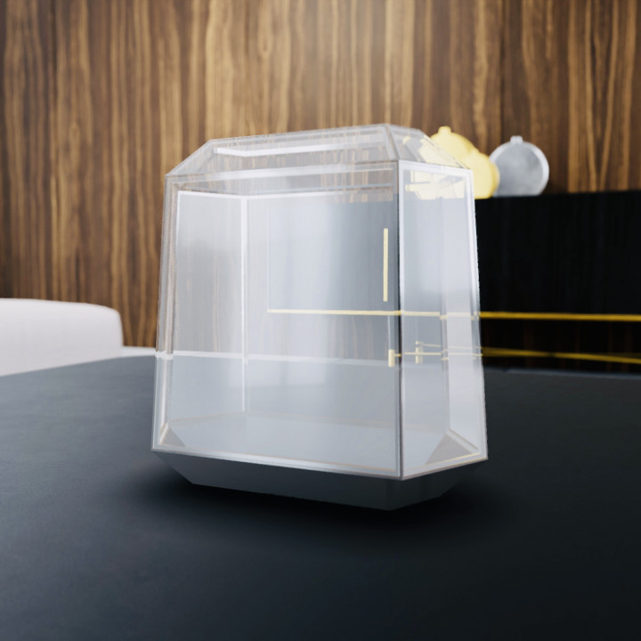 3D Printable TERRARIUM / MOSSARIUM FRAME by Lazy Bear