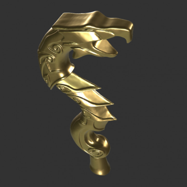 3D Printable Dragon Priest Staff Skyrim - 3D Model Ready to Print by ...