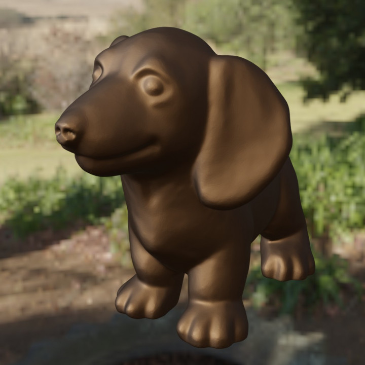 3D Printable Teckel baby by anthony