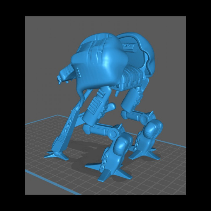 3D Printable Robot EVA - Future Sci-Fi SF Post apocalyptic Tabletop ...