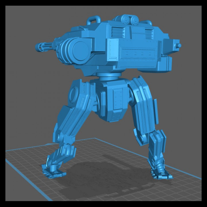 3D Printable Robot Bot 3000 - Future Sci-Fi SF Post apocalyptic ...