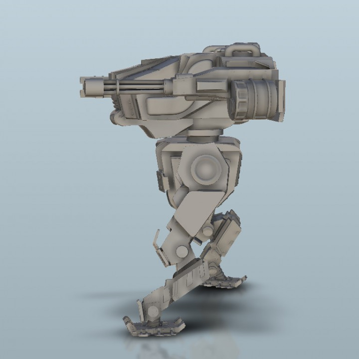3D Printable Robot Bot 3000 - Future Sci-Fi SF Post apocalyptic ...