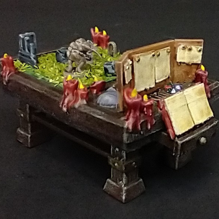 3D Print of Fantasy NPCs 2 - Card Players Set by Jasara