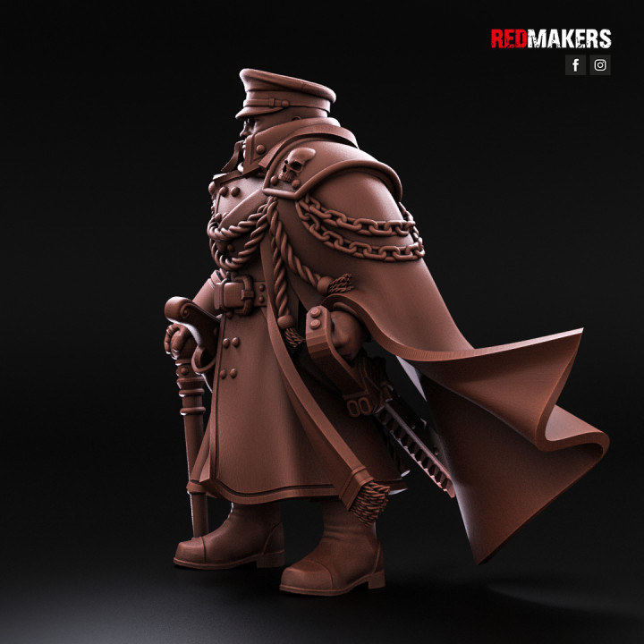 3D Printable Lord General of the Imperial Force by RedMakers
