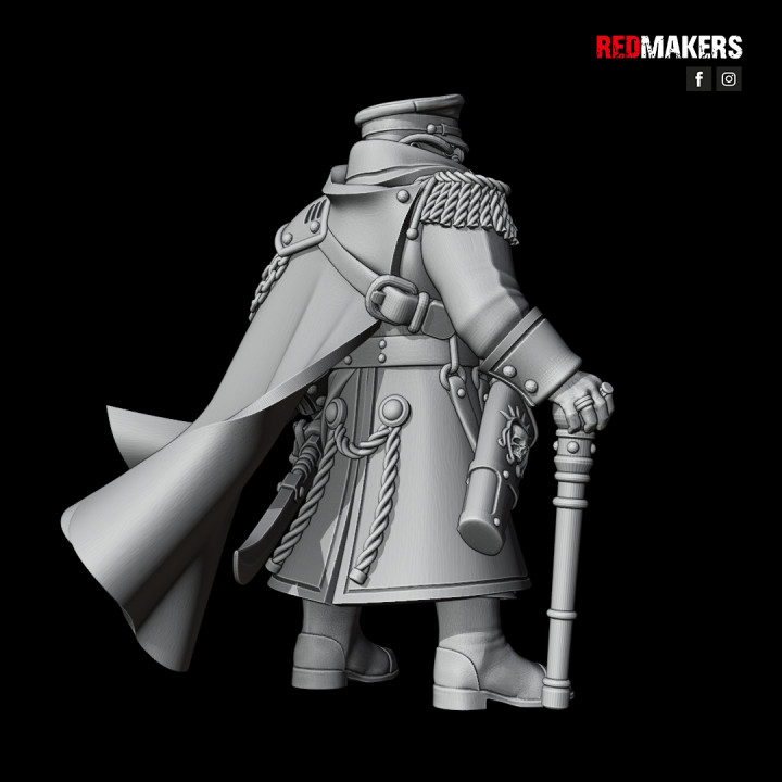 3D Printable Lord General of the Imperial Force by RedMakers