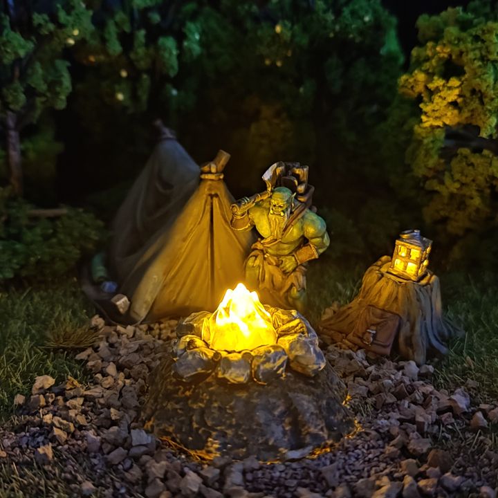 3D Printable Fantasy LEDS - Volume 1 - Full Pack by Moonshine Miniatures