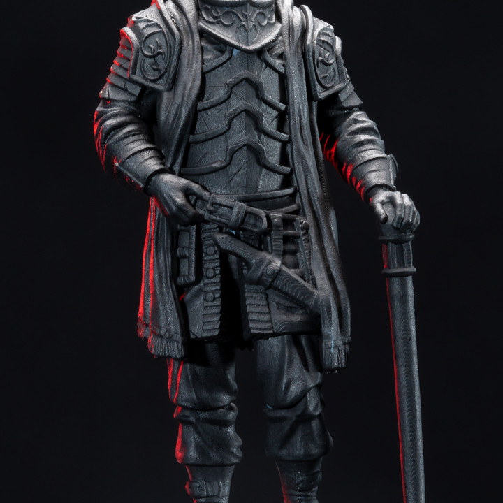 3D Print of Ashnar, The Pale Emperor by War King Miniatures