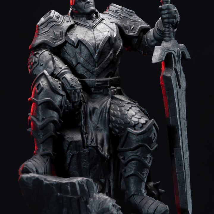 3D Print of Blood Commander 01 by War King Miniatures