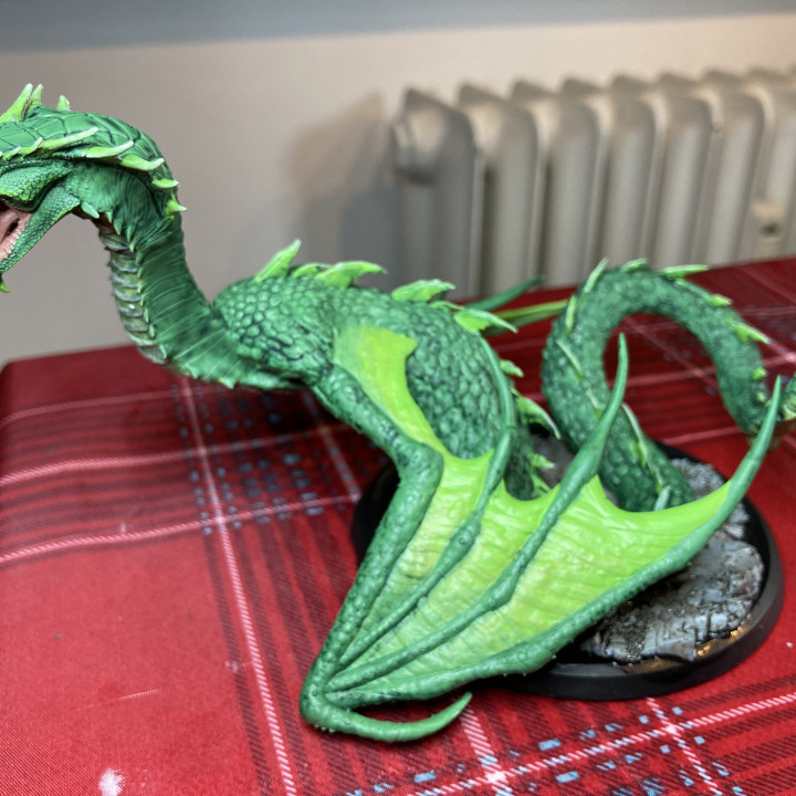 3D Print of Cobra dragon (100 mm) by lume747