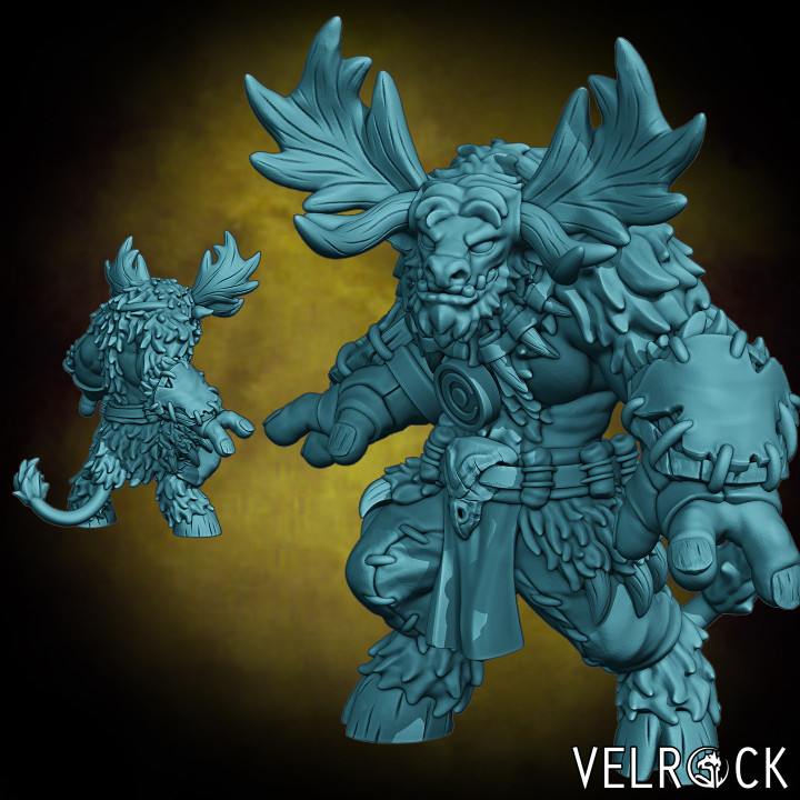 3D Printable Horde Warcraft Party (PRESUPPORTED) by Velrock Art Miniatures