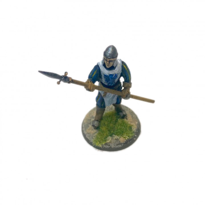 3D Printable Spearman + Halberdier Bundle (Heroes Glory) by Tiny Furniture
