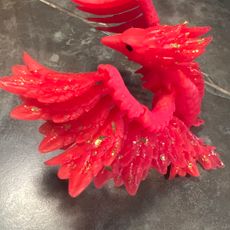 3D Printable Public Release: Flexi Factory Print-in-place Phoenix with ...