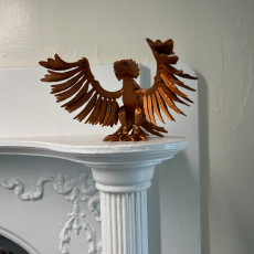 3D Printable Public Release: Flexi Factory Print-in-place Phoenix with ...