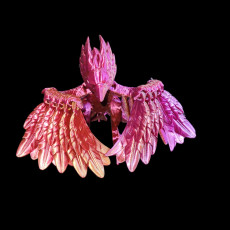 3D Printable Public Release: Flexi Factory Print-in-place Phoenix with ...