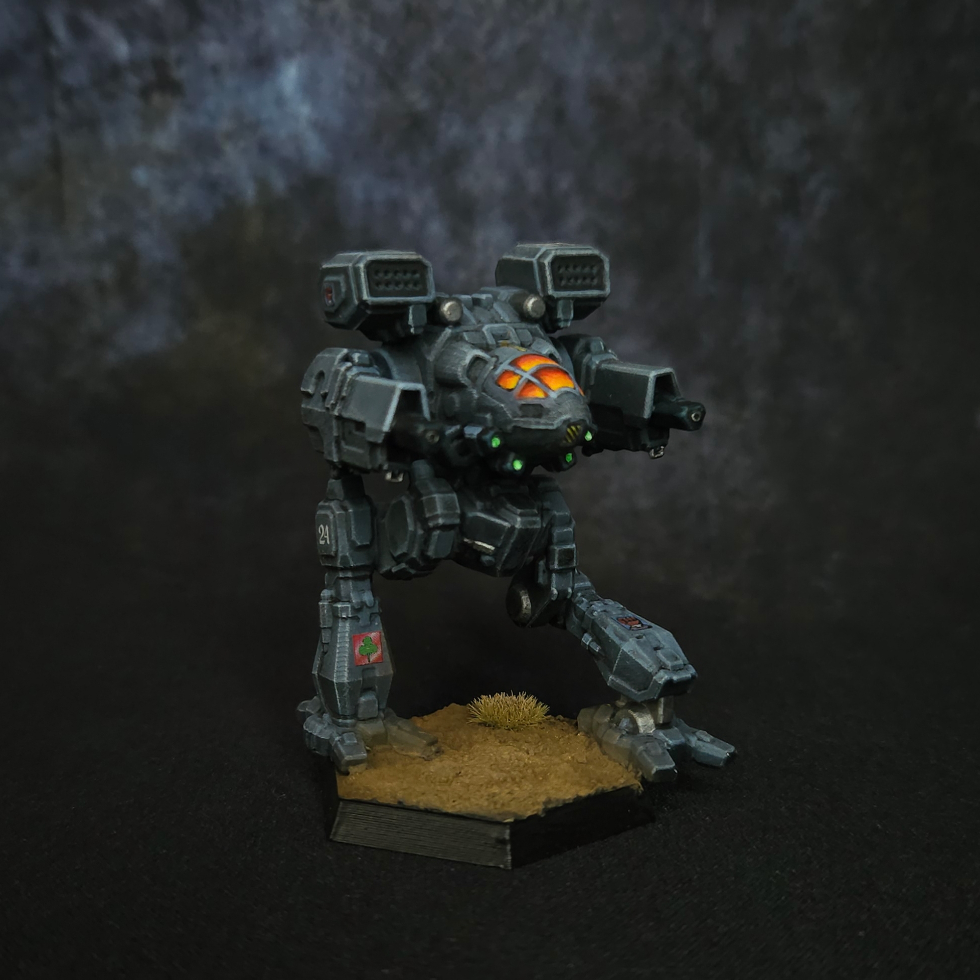 3D Printable Madcat Mk II Battlemech for Battletech by Matt Mason