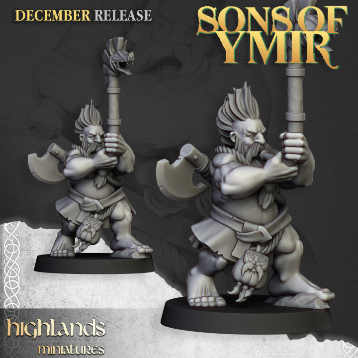 3D Printable Dwarf Deathseekers - Highlands Miniatures by Highlands ...