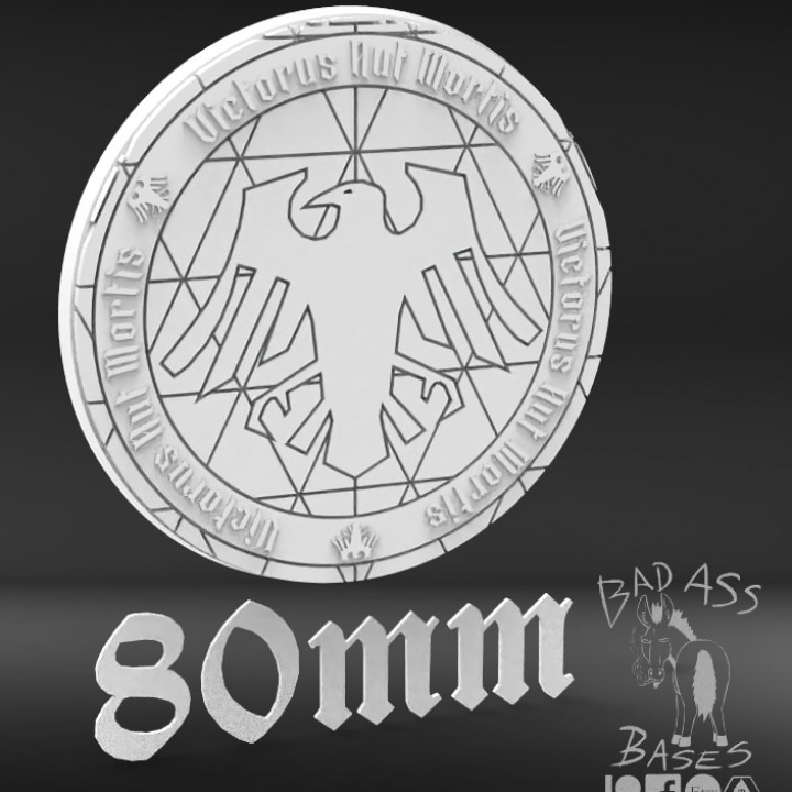 3D Printable Goth Black Birds Base Bundle by Badassbases