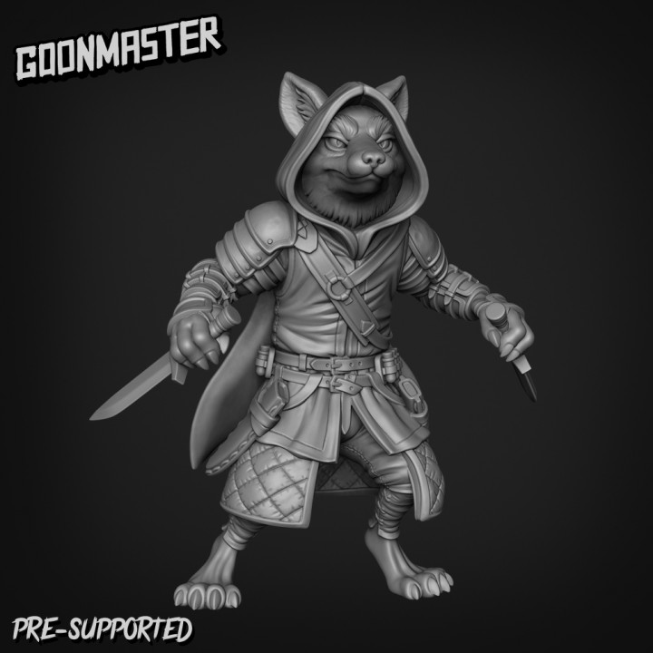 3D Printable Red Fox Assassin 1 by Goon Master