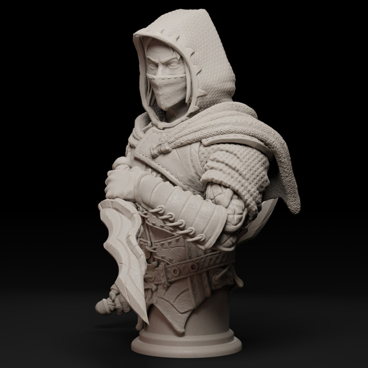 3D Printable The Thief Bust by Safehold