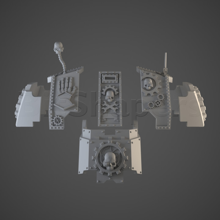 3D Printable Fist of Steel Walking Dead Armor by ErmyanArts