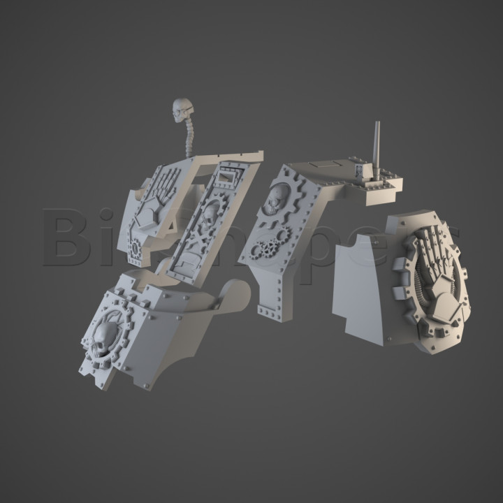 3D Printable Fist of Steel Walking Dead Armor by ErmyanArts