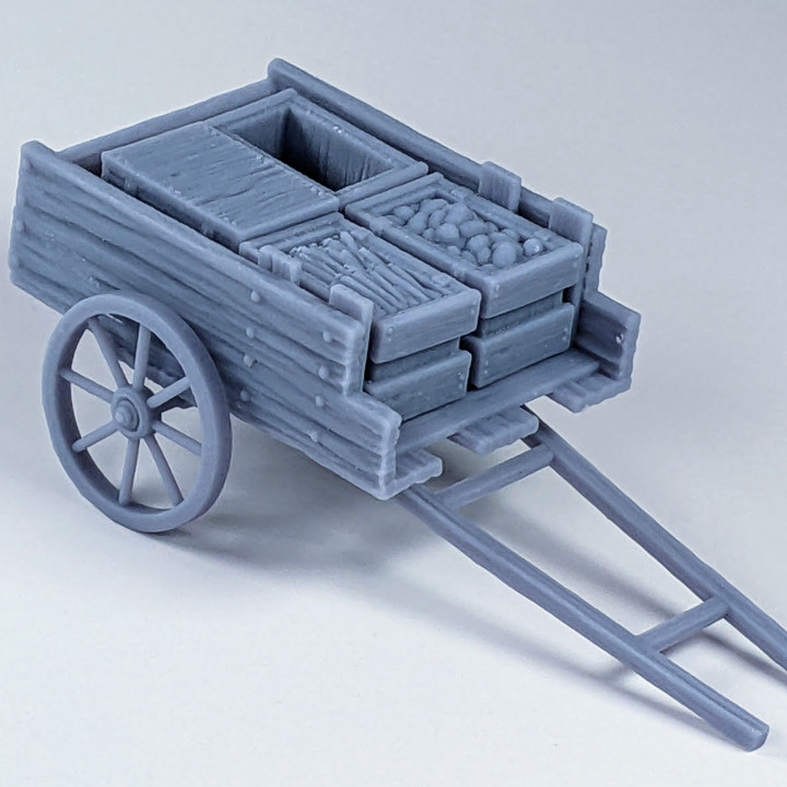 3D Printable Print N' Roll: Medieval Town Square (Texture Roller and ...