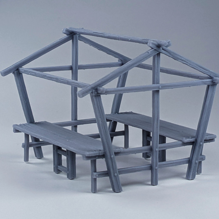 3D Printable Print N' Roll: Medieval Town Square (Texture Roller and ...