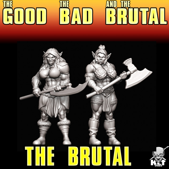 3D Printable GBB The Brutal by KLT Studio