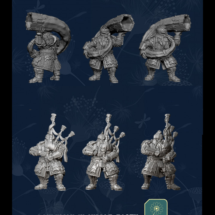 3D Printable Dwarf of Metal Mountain- Musical Band by Dandelion in ...