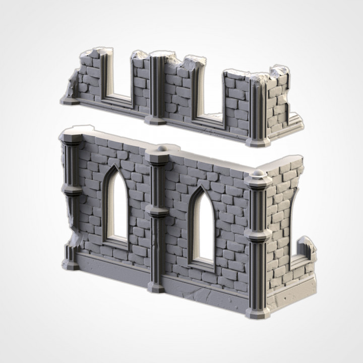 3D Printable TEMPLE RUINS by Txarli Factory