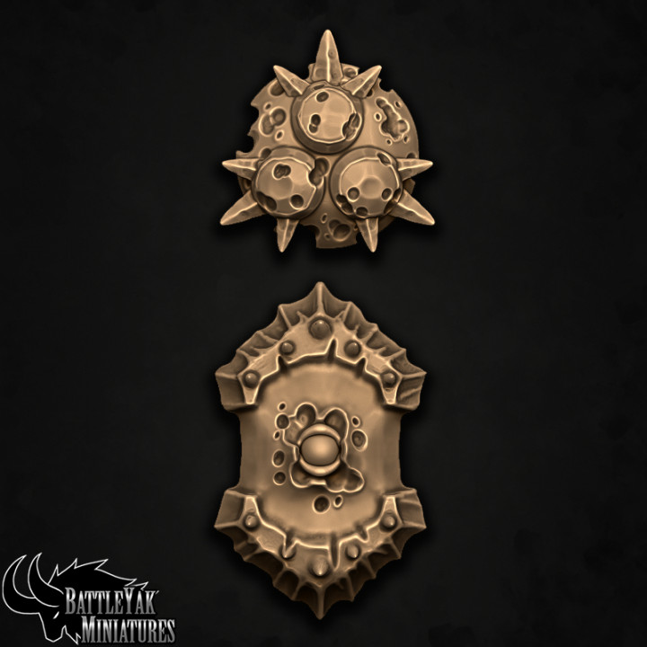 3D Printable Plagueheart Terrain & Customization Set by Battle Yak ...