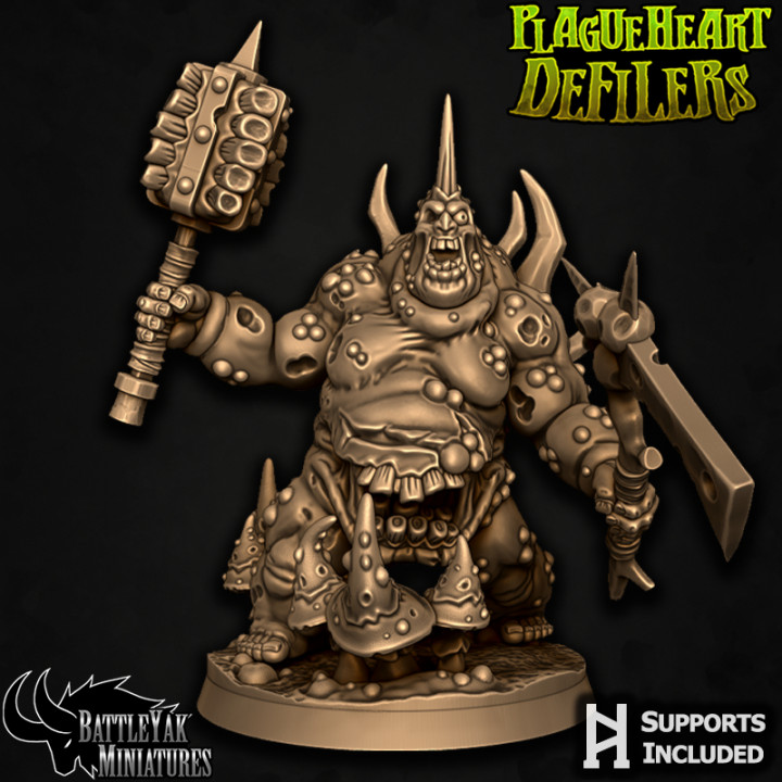 3D Printable Plagueheart Defiler Pack by Battle Yak Miniatures