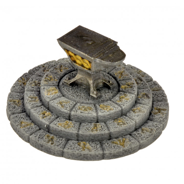 3D Printable Runic Anvil by Dani Amengual