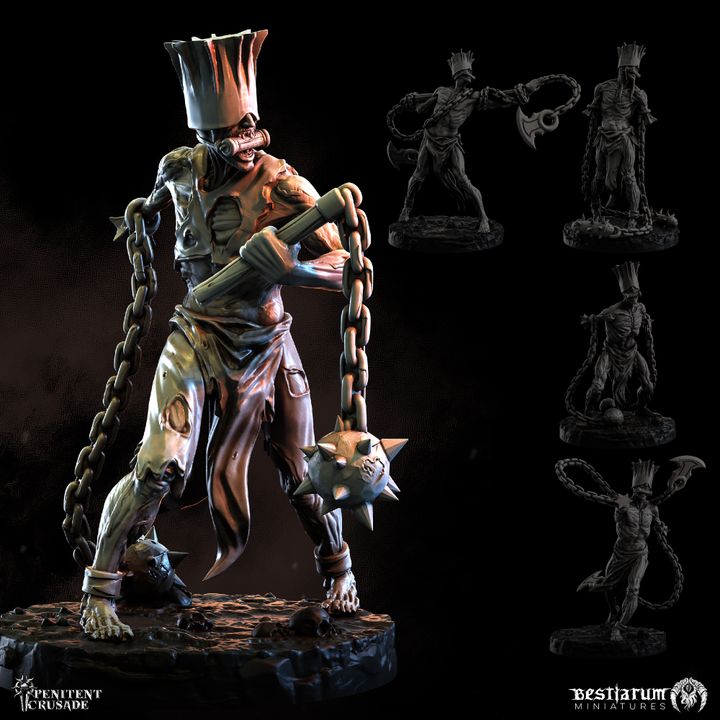 3D Printable Chainbound Husks x5 | Penitent Crusade | Wretches by ...