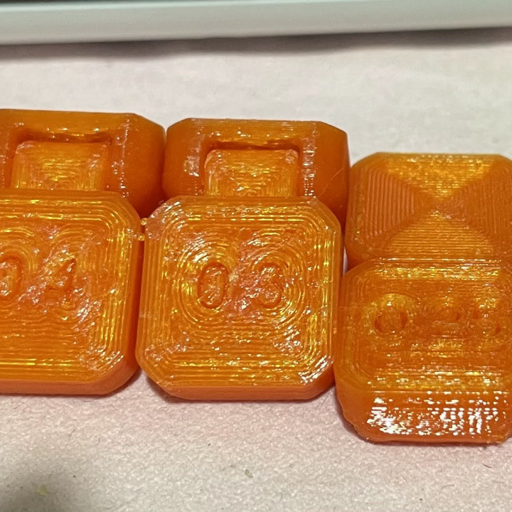 3D Print of Gap test print pieces for in-place printing by IgorOhrimenko