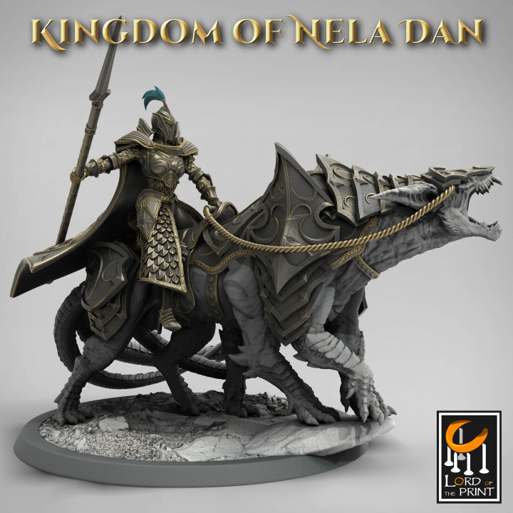 3D Printable Pack Siri With Rider by Rescale Miniatures