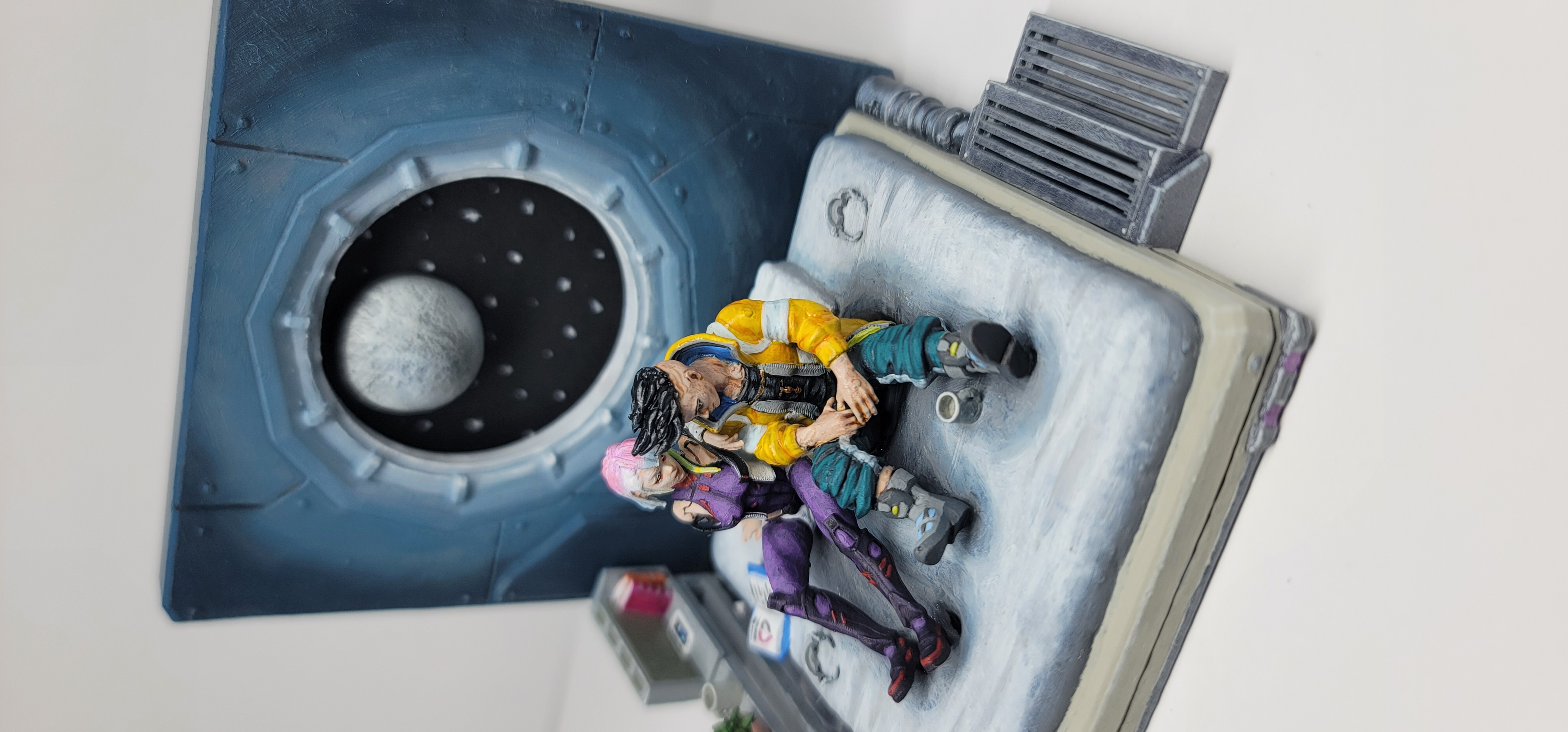 3D Printable Cyberpunk Duo Pack by 3DArtGuy