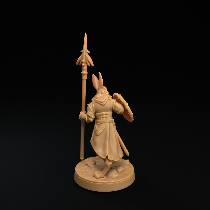 3D Printable Rabbitfolk | PRESUPPORTED | Revenge of the Farmomancer by ...