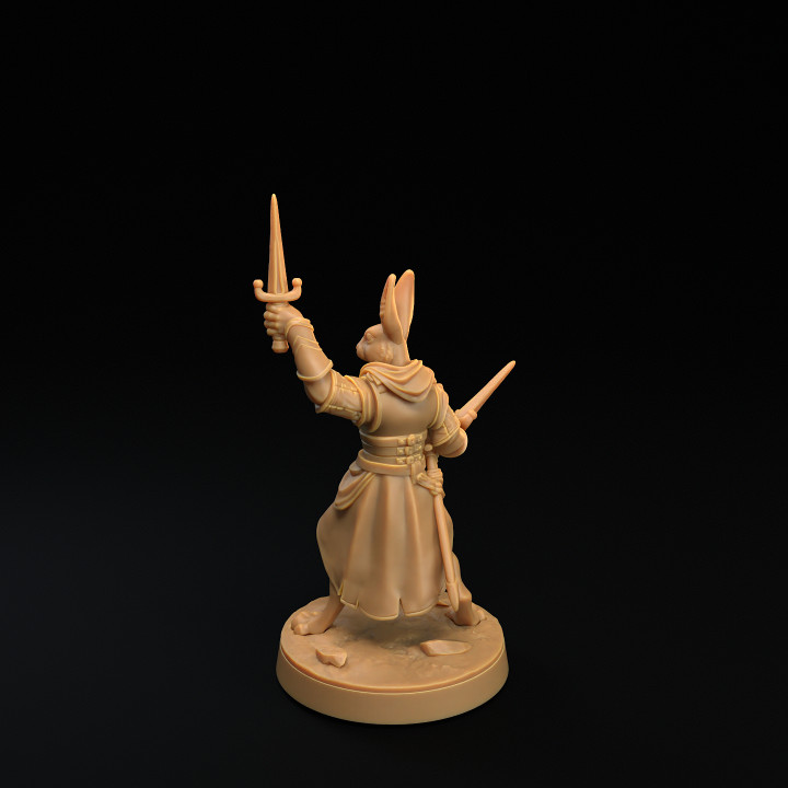 3D Printable Rabbitfolk | PRESUPPORTED | Revenge of the Farmomancer by ...