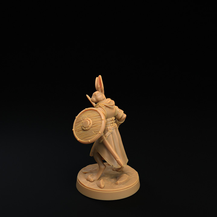 3D Printable Rabbitfolk | PRESUPPORTED | Revenge of the Farmomancer by ...