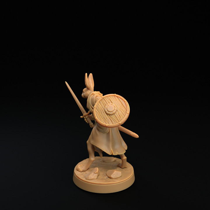 3D Printable Rabbitfolk | PRESUPPORTED | Revenge of the Farmomancer by ...